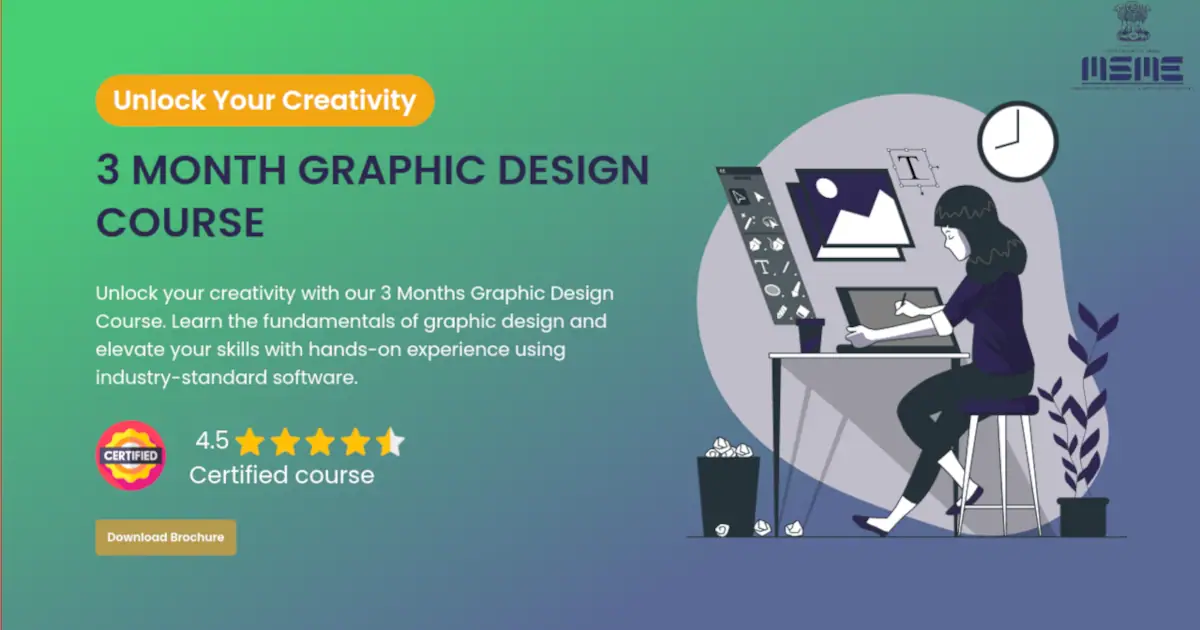 Graphic Design Course in Delhi | 3 Months Graphic Design Course